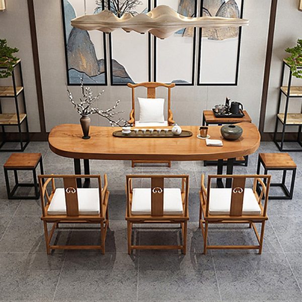 Solid Wood Acrylic Wabi-Sabi Chinese Kung Fu Tea Table Furniture with ...