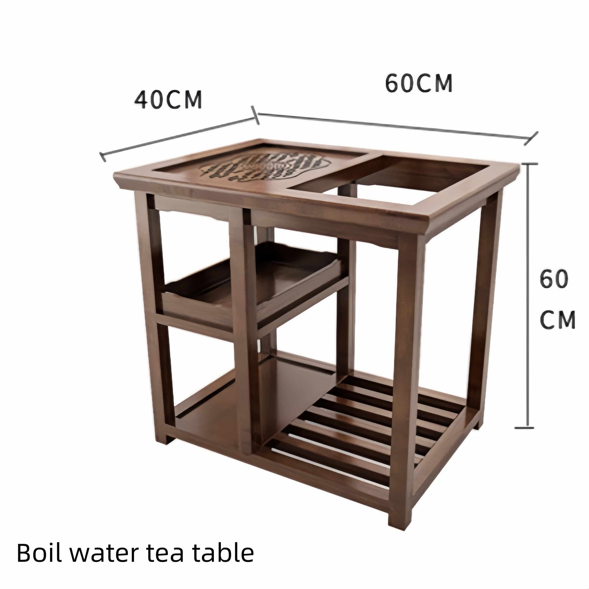 Antique Chinese Solid Wood Zen Kungfu Tea Ceremony Table Furniture